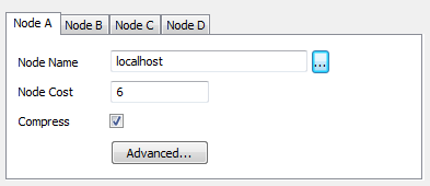 Client Administration Guide - Define the Node Cost for a Client - System Connection (ViewX ...
